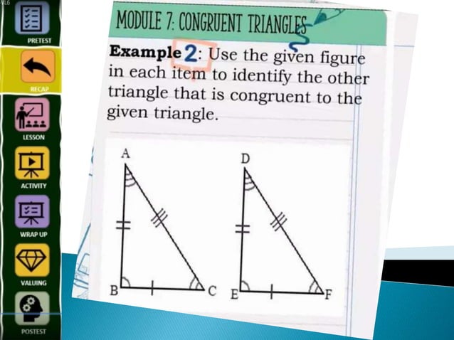 Math 8 Quarter 3 Topic: CONGRUENT TRIANGLES | PPTX | Physics | Science