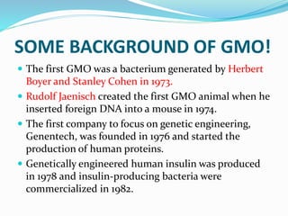 basic concept of genetic enegineering | PPTX