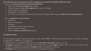 Consignment-Sales-PPT. AFAR IFRS FIFTHTEEN | PPTX