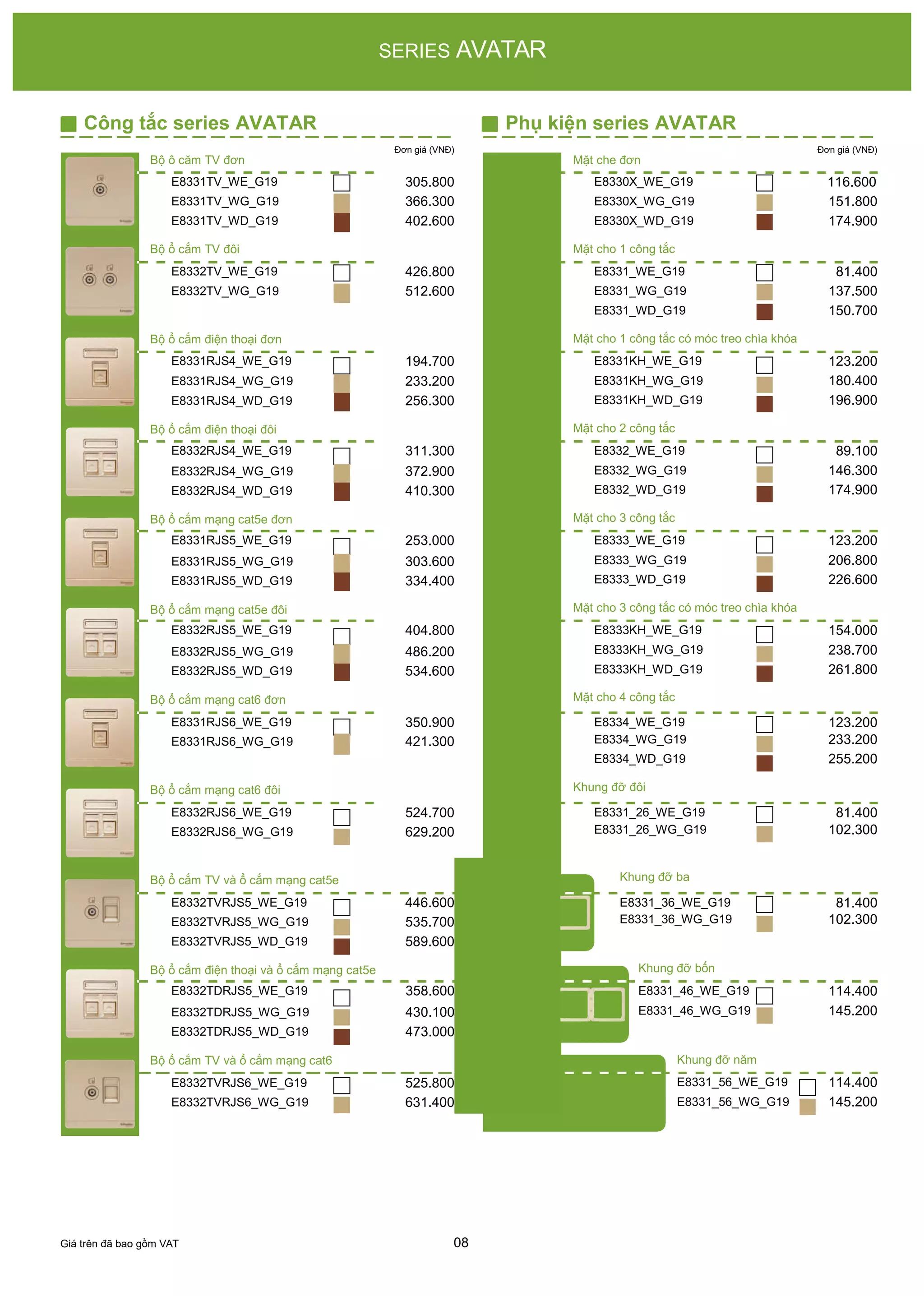Cong tac o cam schneider t12 2018 - premium | PDF