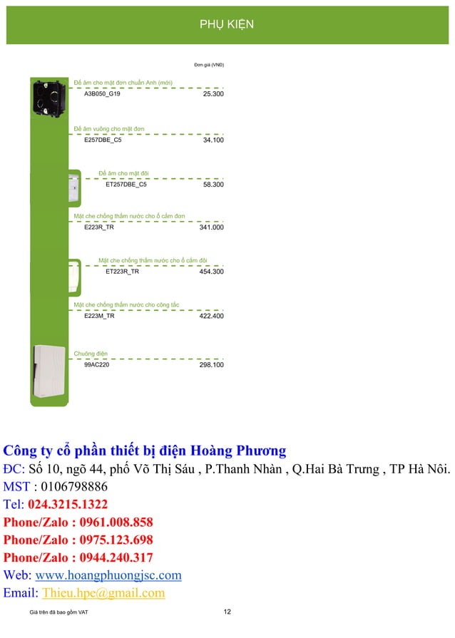 Cong tac o cam schneider t12 2018 - premium | PDF