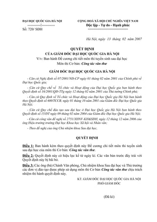 Cong tac van thu | DOC