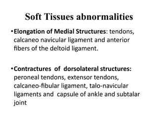 Congenital vertical talus Pes Plano Valgus | PPTX