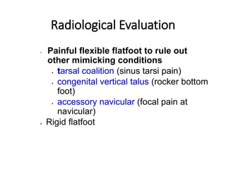 Congenital vertical talus Pes Plano Valgus | PPTX