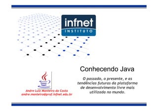 Conhecendo Java | PPT