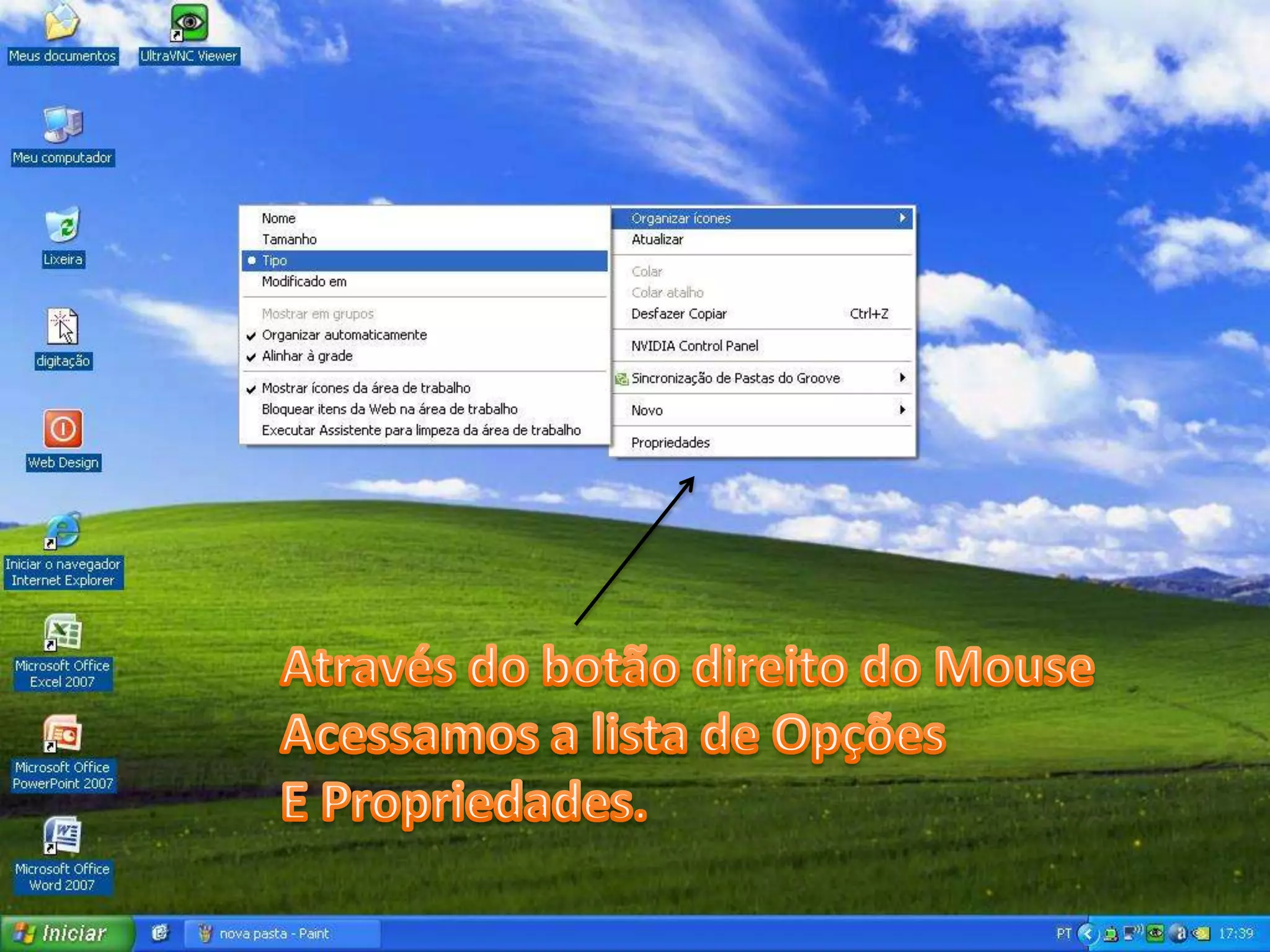 Conhecendo o sistema operacional windows xp | PPT | Download Gratuito