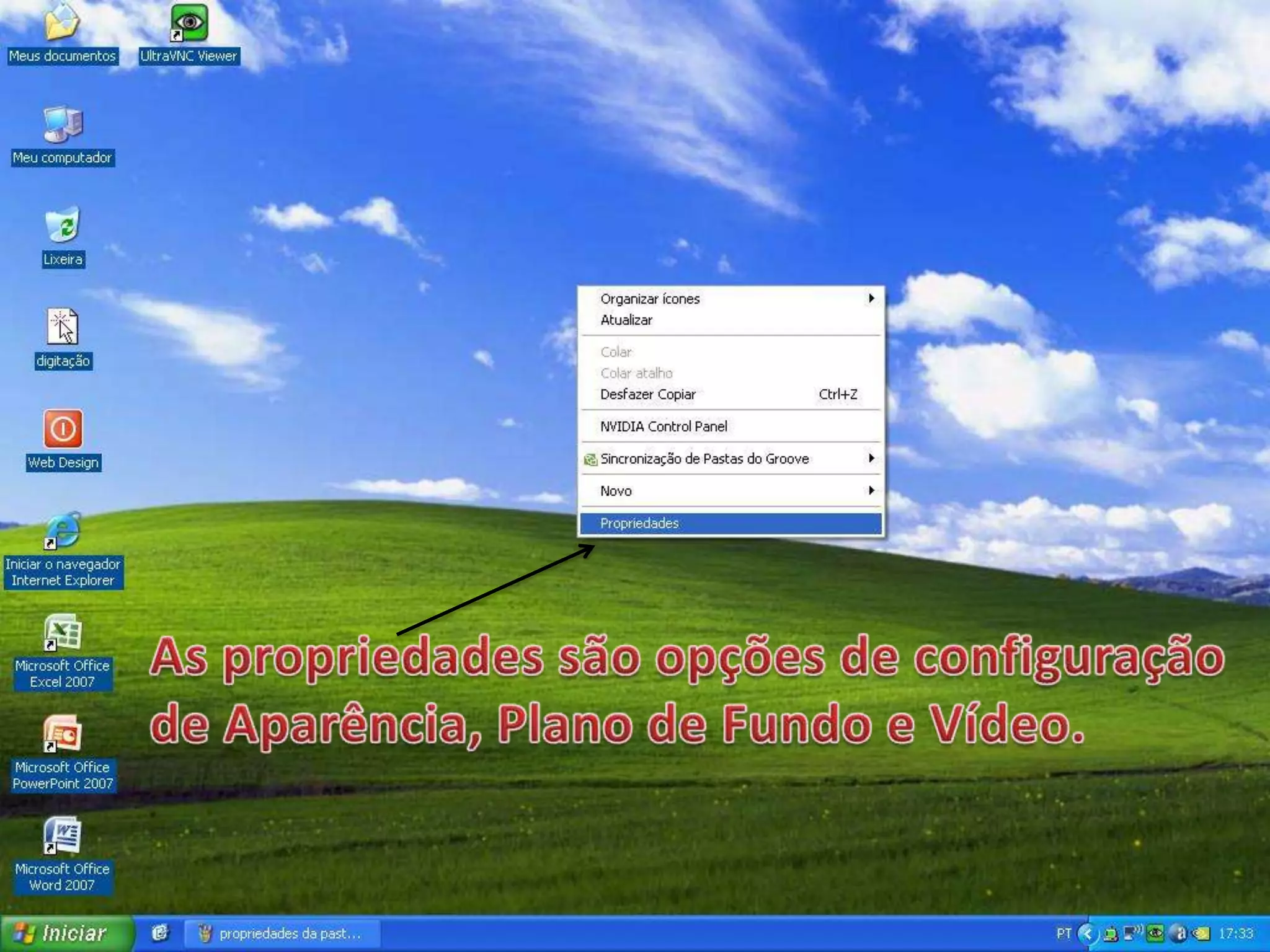 Conhecendo o sistema operacional windows xp | PPT | Download Gratuito