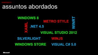 Conhecendo o Windows 8 | PPTX