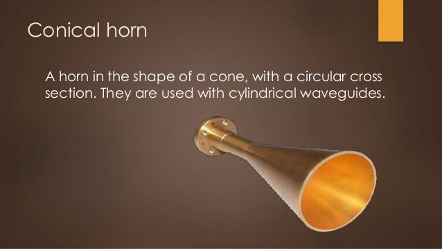 conical horn