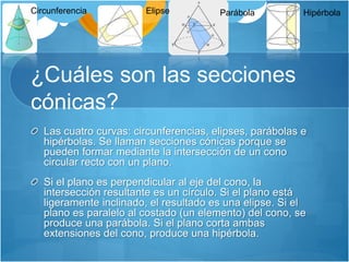 Cónicas | PPTX