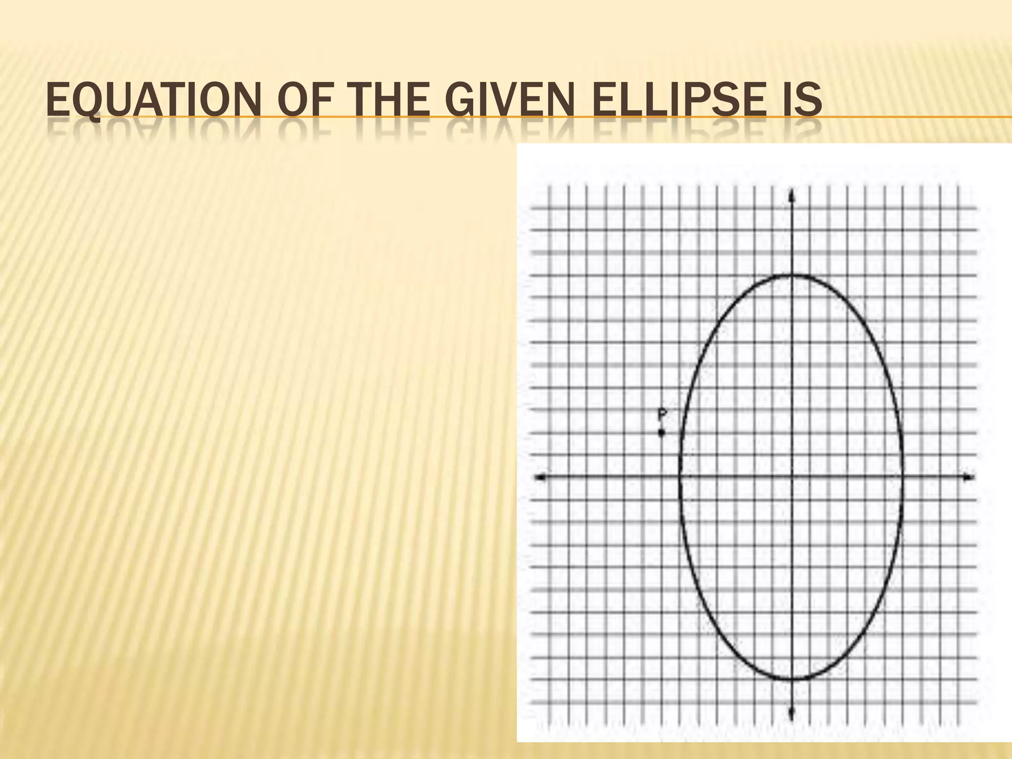 Conic section ppt | PPTX
