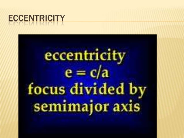 Conic section ppt | PPTX