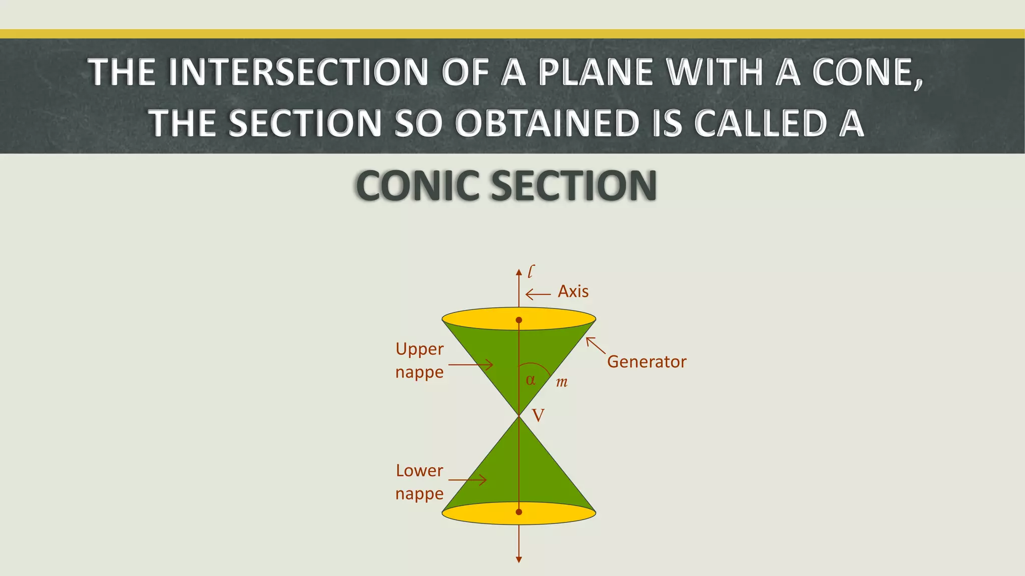 Conic sections | PPTX