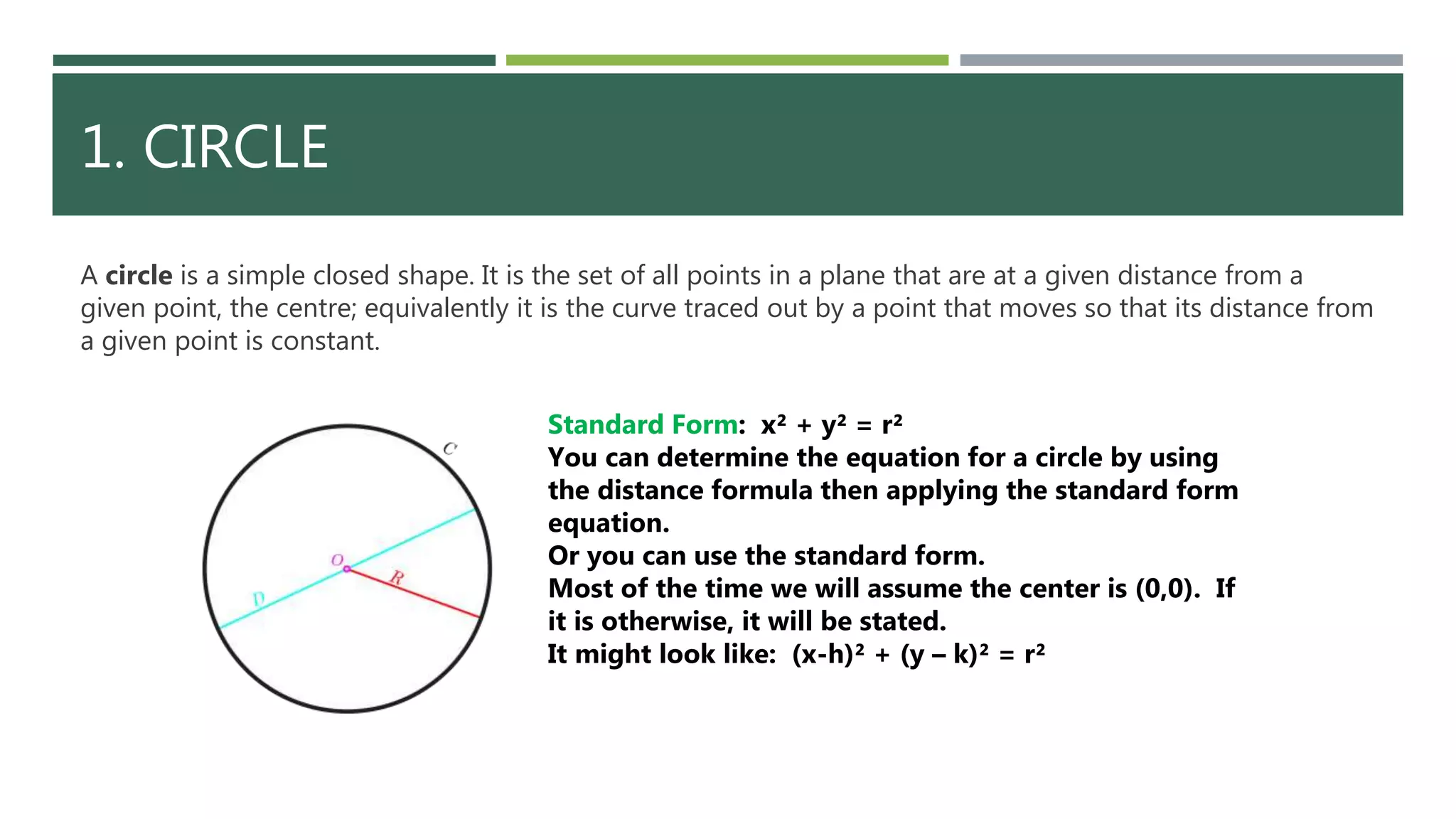 Conic Sections | PPT