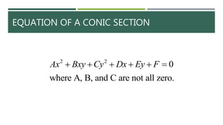 Conic Sections | PPT