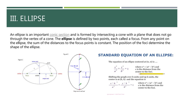 Conic Sections | PPT