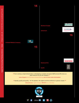 IBF conference, 20-22 Amsterdam Nov/2013 | PDF