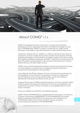 CONIG® v1.5 Converged Information Governance | PDF | Business ...