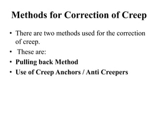 Coning of Wheels in Railways & Rail Creep | PPTX