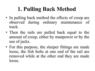 Coning of Wheels in Railways & Rail Creep | PPTX