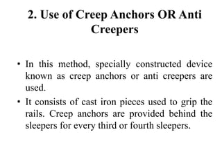 Coning of Wheels in Railways & Rail Creep | PPTX