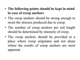 Coning of Wheels in Railways & Rail Creep | PPTX