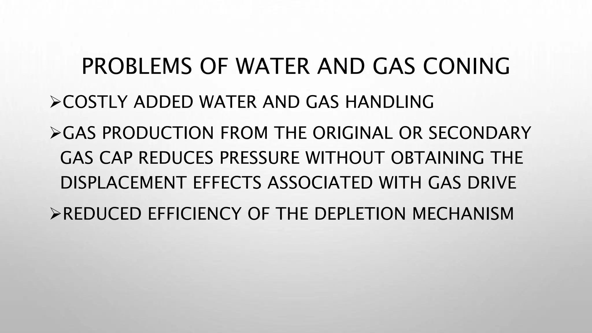 Coning problems and remedies | PPT