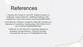 Coniotomy eman abdelrazek 1420.pptx