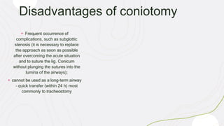 Coniotomy eman abdelrazek 1420.pptx