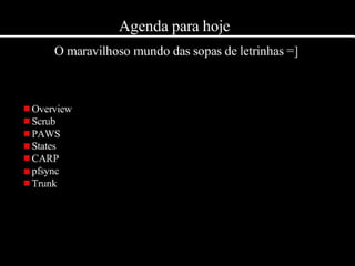 OpenBSD Packet Filtering Internals | PPT