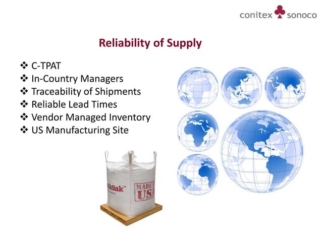 Conitex Sonoco Company | PPTX