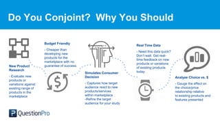 QuestionPro Advanced Training Keys to Success - Discrete Conjoint ...