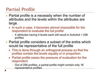 Conjoint analysis | PPTX