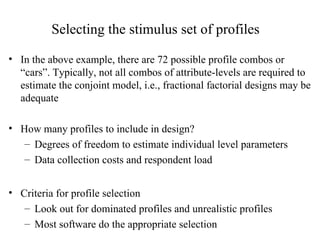 Conjoint Analysis | PPT