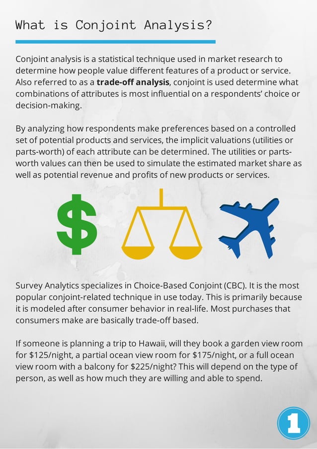 Guide: Conjoint Analysis | PDF