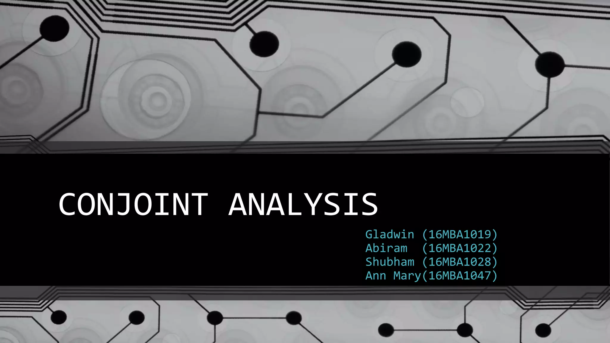 Conjoint analysis for Motorbike's Features using IBM SPSS | PPT