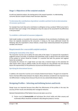 Conjoint Analysis- Multivariate Analysis | PDF