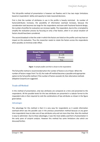 Conjoint Analysis- Multivariate Analysis | PDF