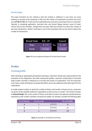 Conjoint Analysis- Multivariate Analysis | PDF