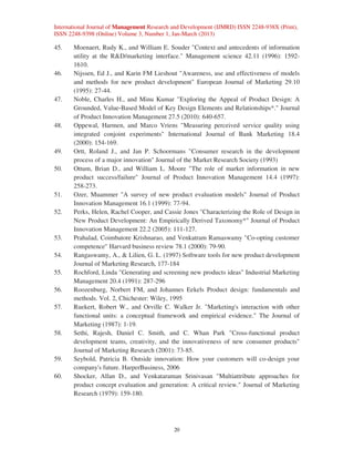 Conjoint analysis a perfect link between | PDF