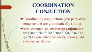 Conjuctions | PPT