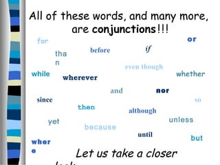 Conjuctions | PPT