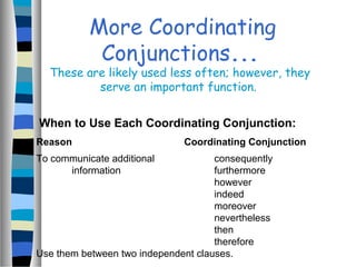 Conjuctions | PPT | Free Download