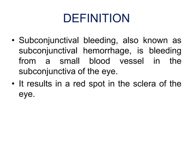 Conjuctival disorders | PPT