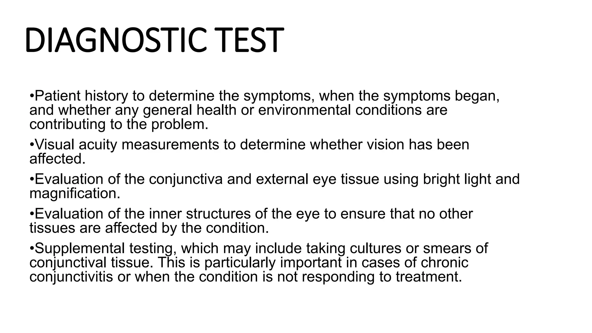 Conjunctivitis | PPTX