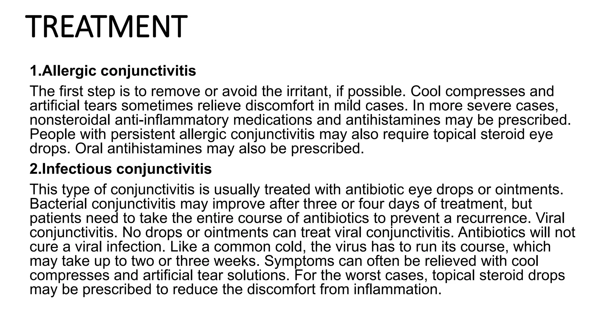Conjunctivitis | PPTX