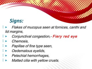 Mucopurulent Conjuctivitis | PPT