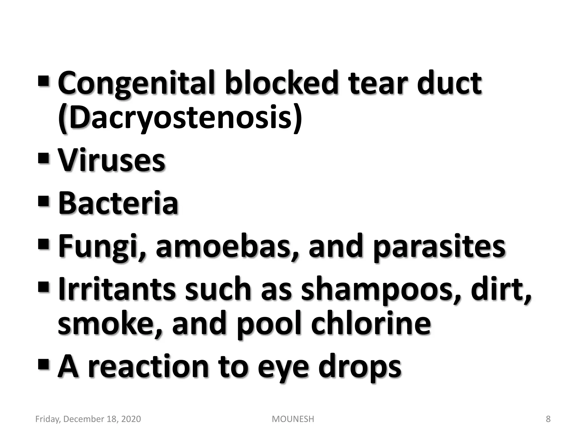 Conjuctivitis | PPTX