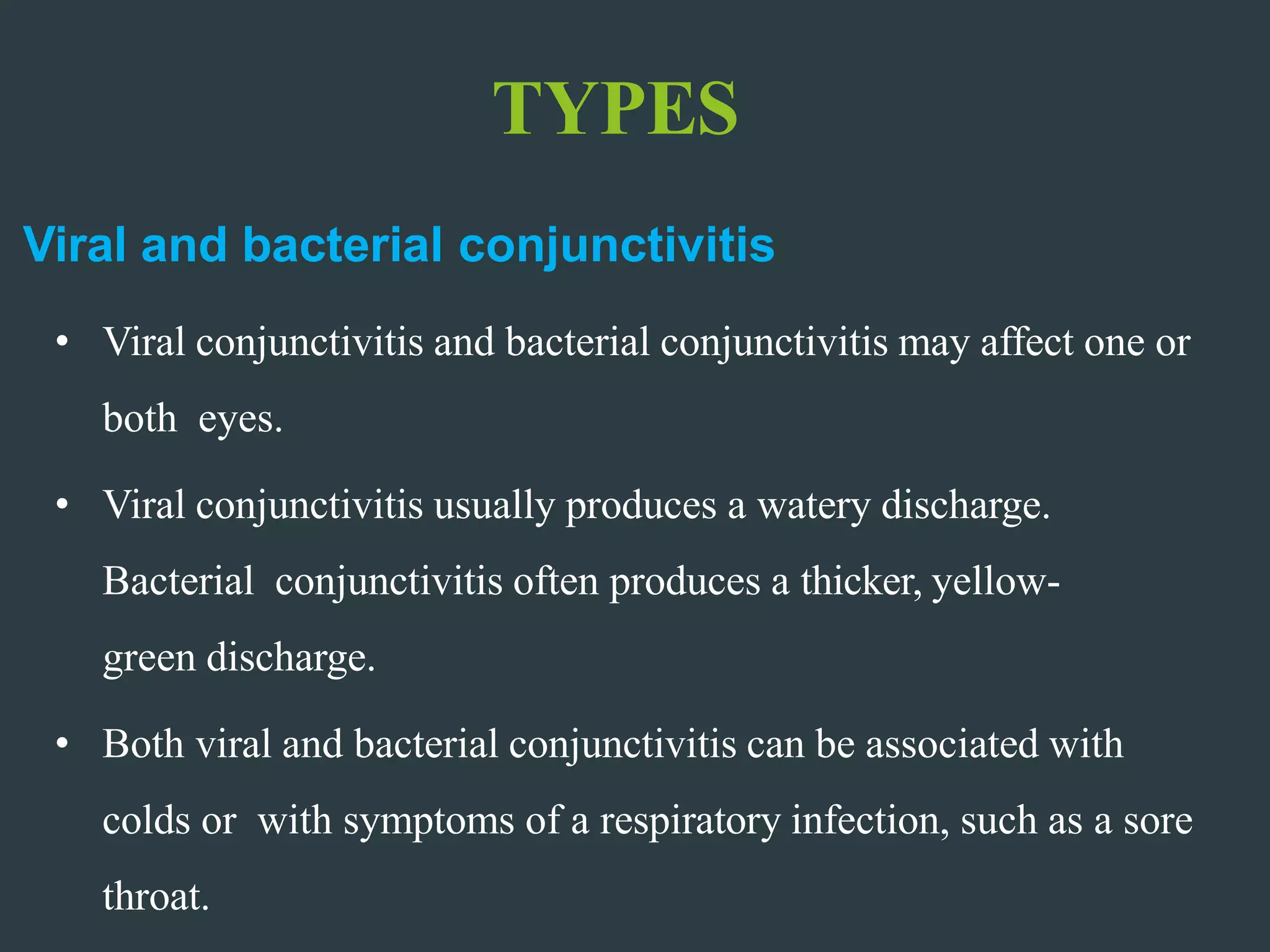 Conjuctivitis | PPTX