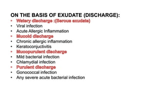 CONJUCTIVITIS FINAL | PPTX